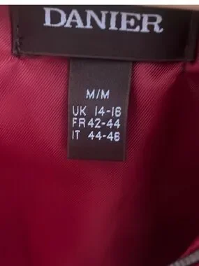 Danier | Jackets & Coats | Danier Bold Red Leather Jacket For Women ...